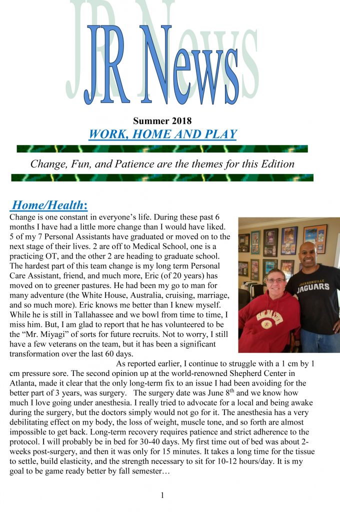 Newsletters – JR Harding