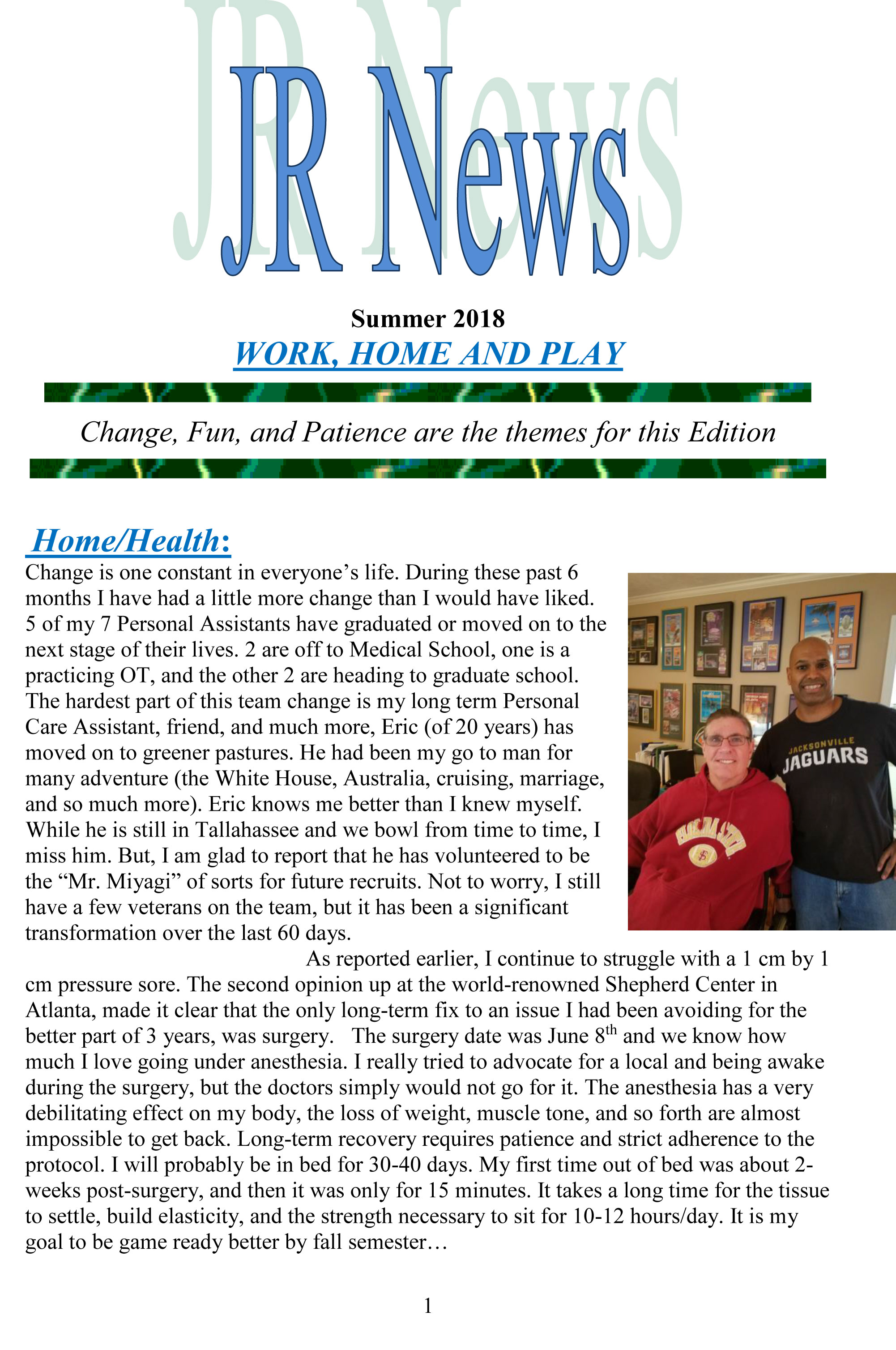Newsletters – JR Harding